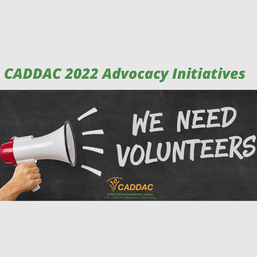 CADDAC 2022 Advocacy Initiatives - CADDAC